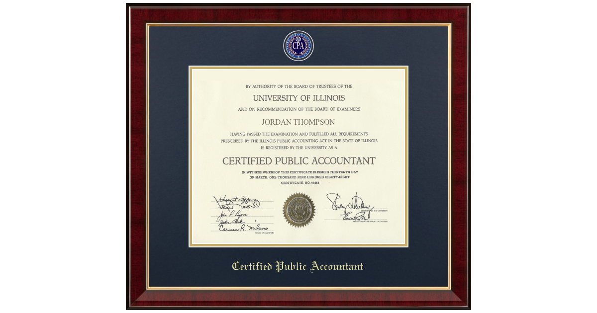 14"x17"- Masterpiece Medallion Certificate Frame in Murano Certified ...