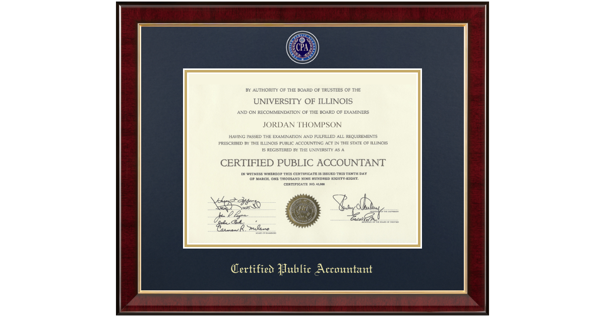 12"x16"- Masterpiece Medallion Certificate Frame in Murano Certified ...