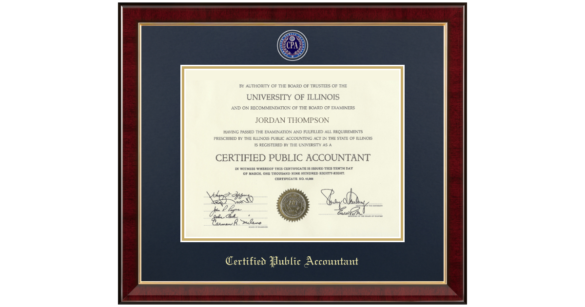 11"x14"- Masterpiece Medallion Certificate Frame in Murano Certified ...