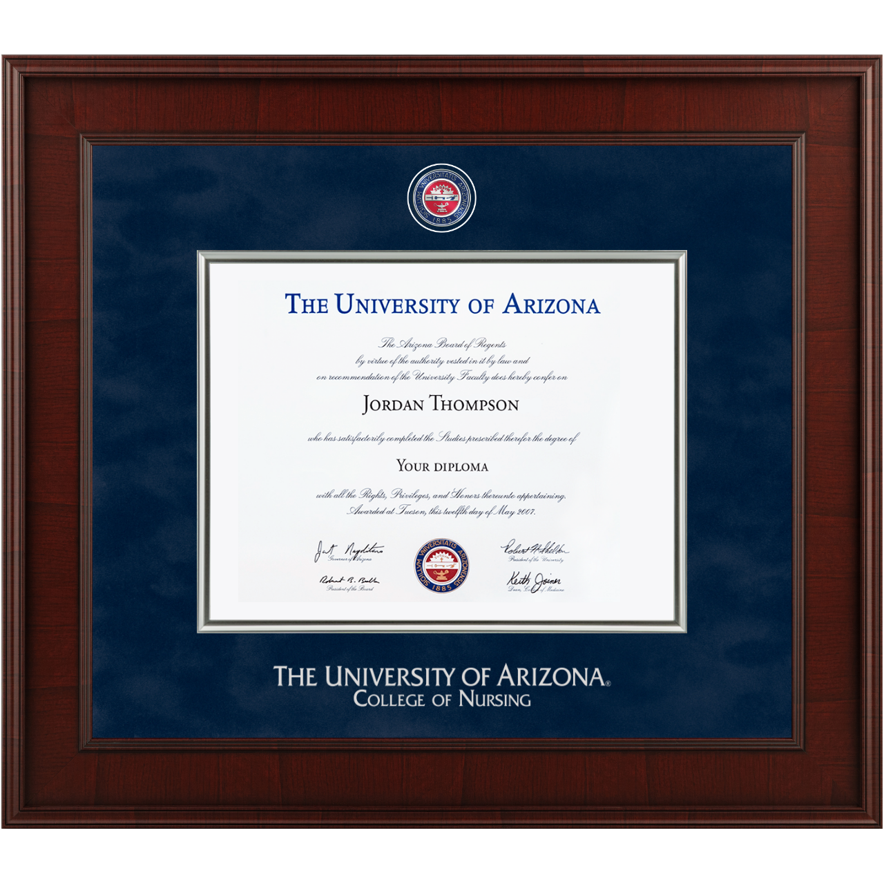 Arizona College of Nursing Diploma Frames | Church Hill Classics