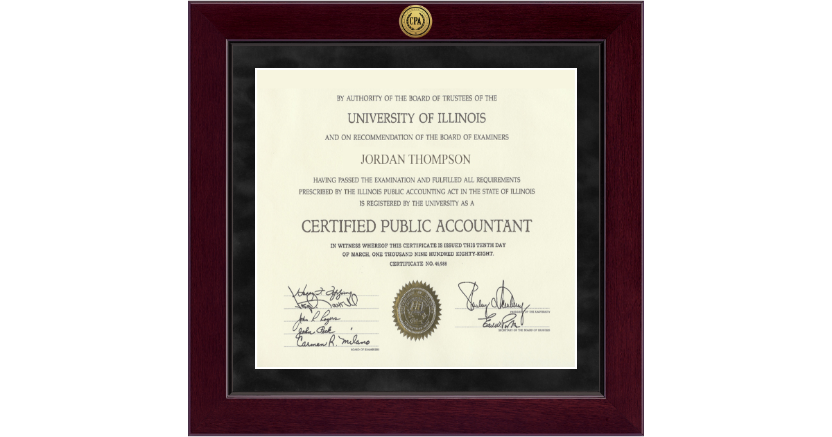 11"x11.75"- Millennium Gold Engraved Certificate Frame in Cordova ...
