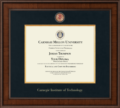 CMU Carnegie Institute of Technology Diploma Frames