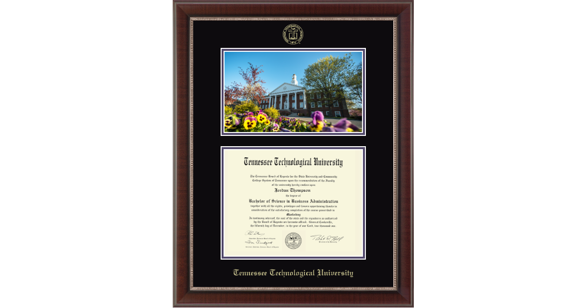 Campus Scene Masterpiece Diploma Frame in Chateau Tennessee ...