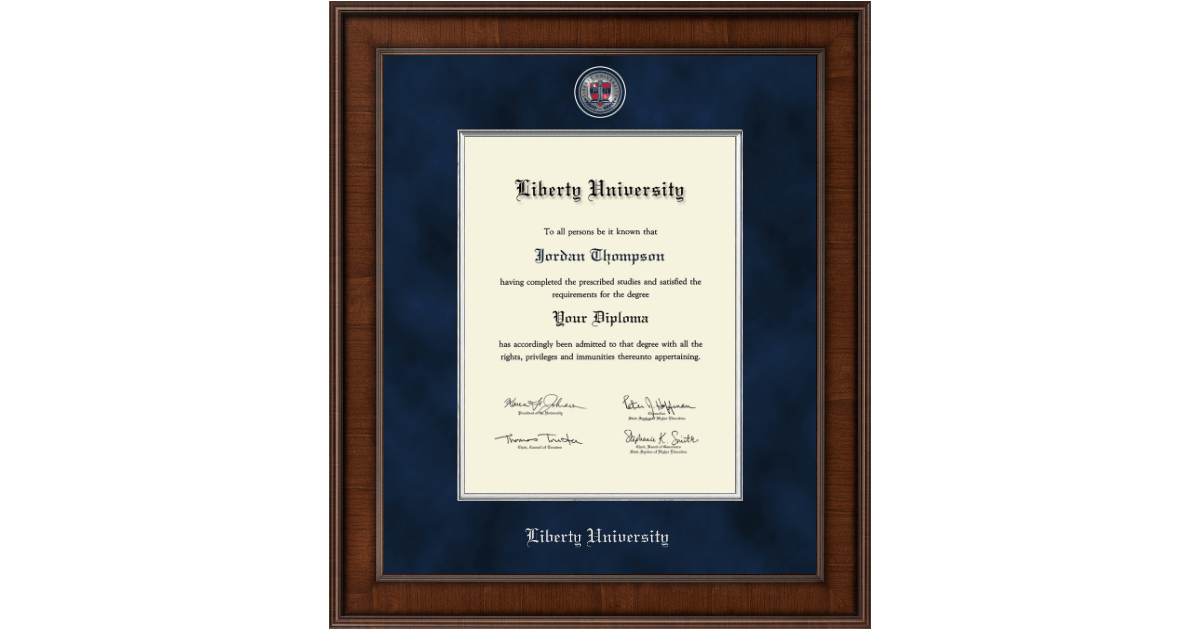 Masters/PhD- Presidential Masterpiece Diploma Frame in Madison Liberty ...