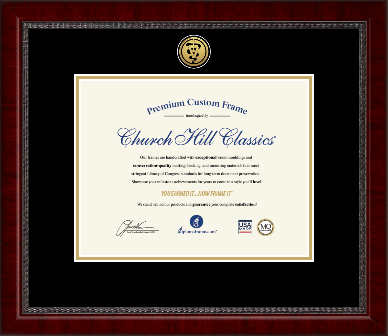 Veterinary Certificate Frames and Gifts Engraved Veterinary Certificate ...
