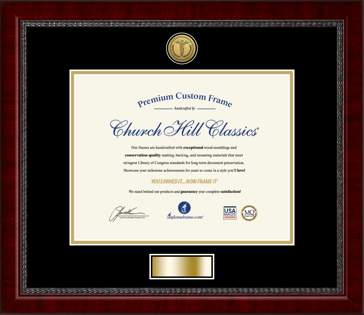 Medical School Certificate Frames and Gifts Engraved Medical ...