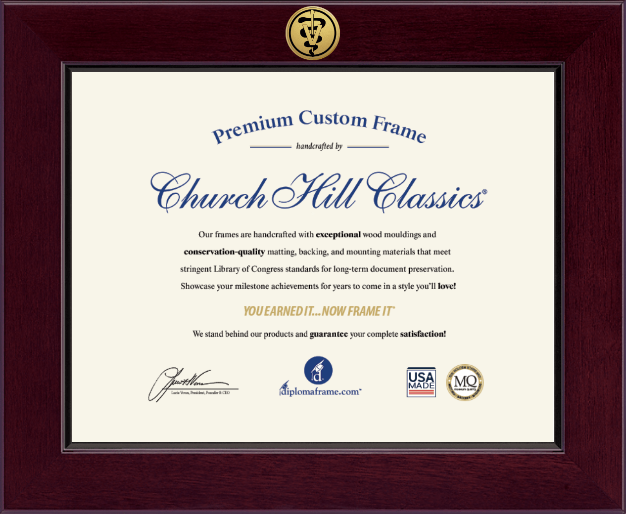 Veterinary Certificate Frames and Gifts Century Veterinary Certificate ...