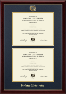 Hofstra University Diploma Frame | Church Hill Classics