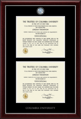 Columbia University Diploma & Degree Frames | Church Hill Classics