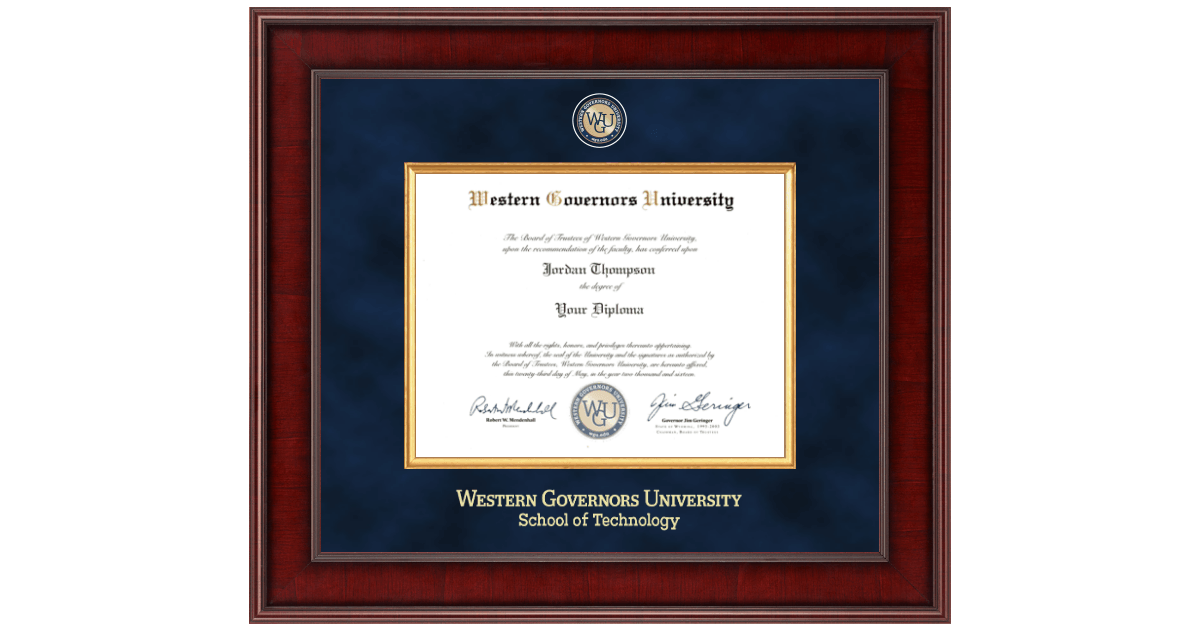 Presidential Masterpiece Diploma Frame in Jefferson Western Governors ...