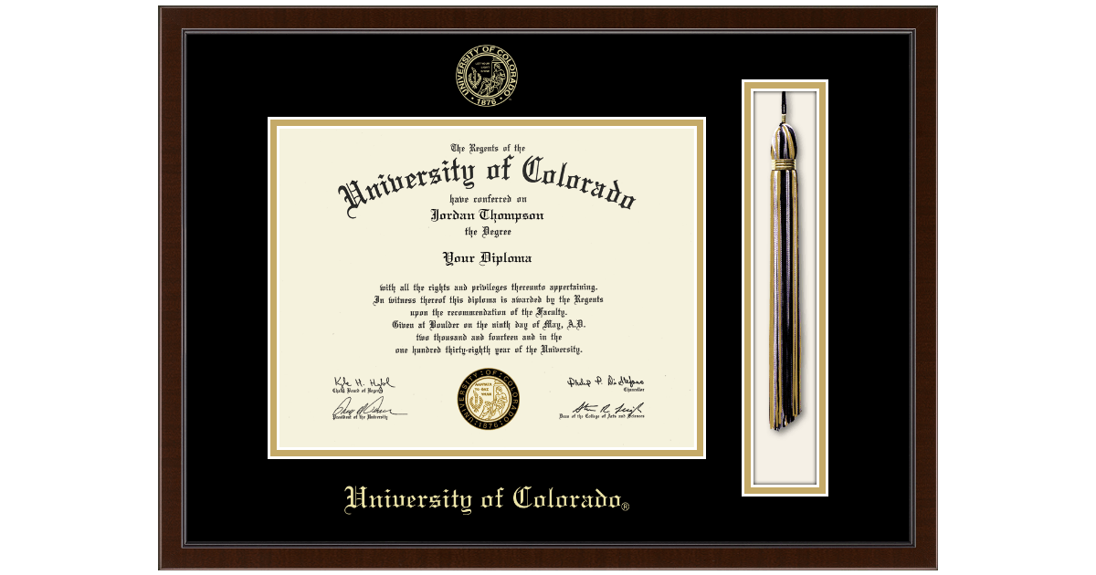 Tassel & Cord Diploma Frame in Delta University of Colorado - Item ... Tassel & Cord Diploma Frame in Delta University of Colorado - Item ...