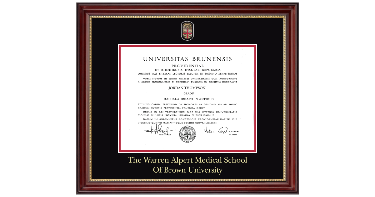 Pre-Sept 2022- Masterpiece Medallion Diploma Frame in Kensington Gold ...