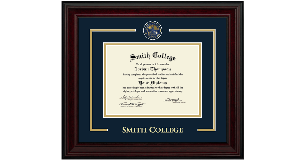 Showcase Edition Diploma Frame in Encore Smith College - Item #323278 ...