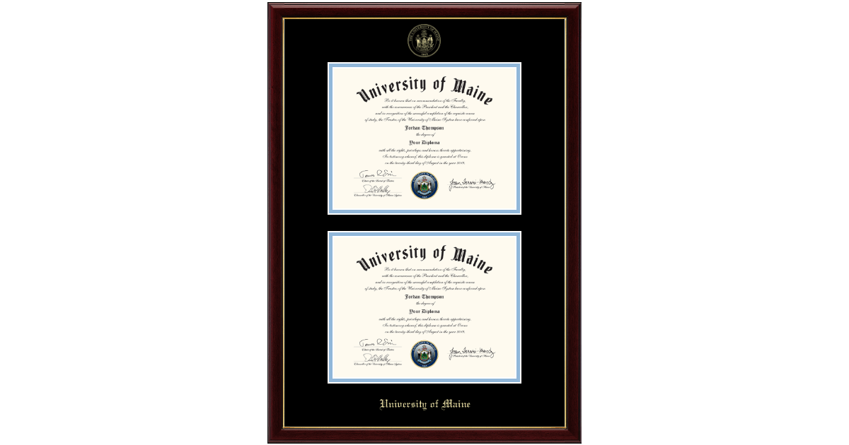 Pre-Dec 2014 Bachelors/Masters - Double Diploma Frame in Galleria The ...