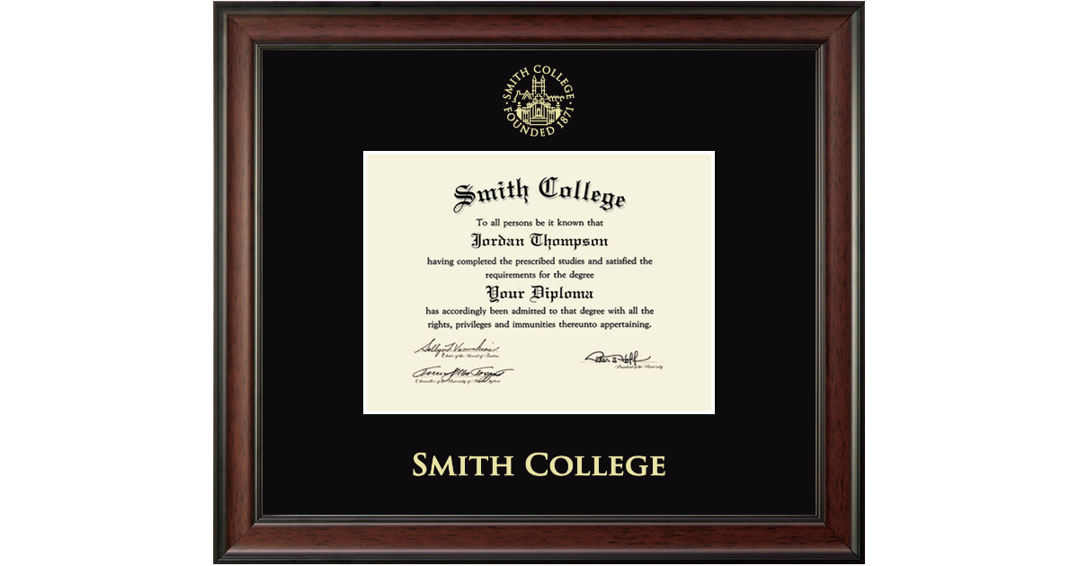 Gold Embossed Diploma Frame in Studio Smith College - Item #324294 from ...