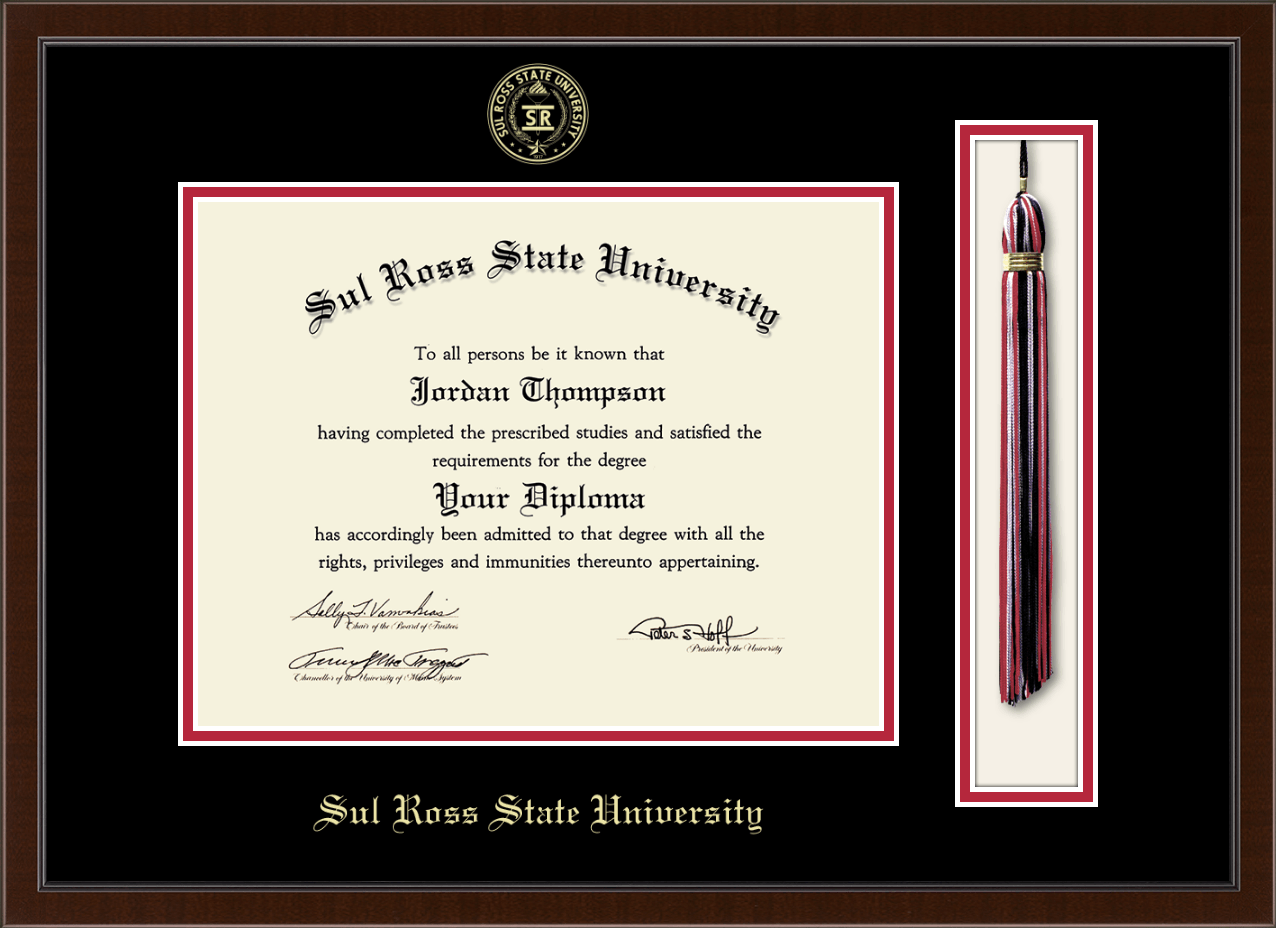 Sul Ross State University Tassel Edition Diploma Frame in Delta - Item ... Sul Ross State University Tassel Edition Diploma Frame in Delta - Item ...
