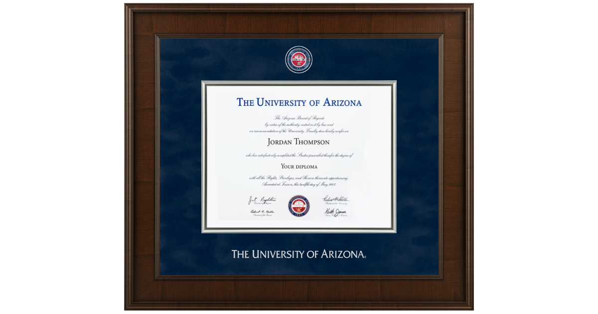The University of Arizona Diploma Frame | Church Hill Classics