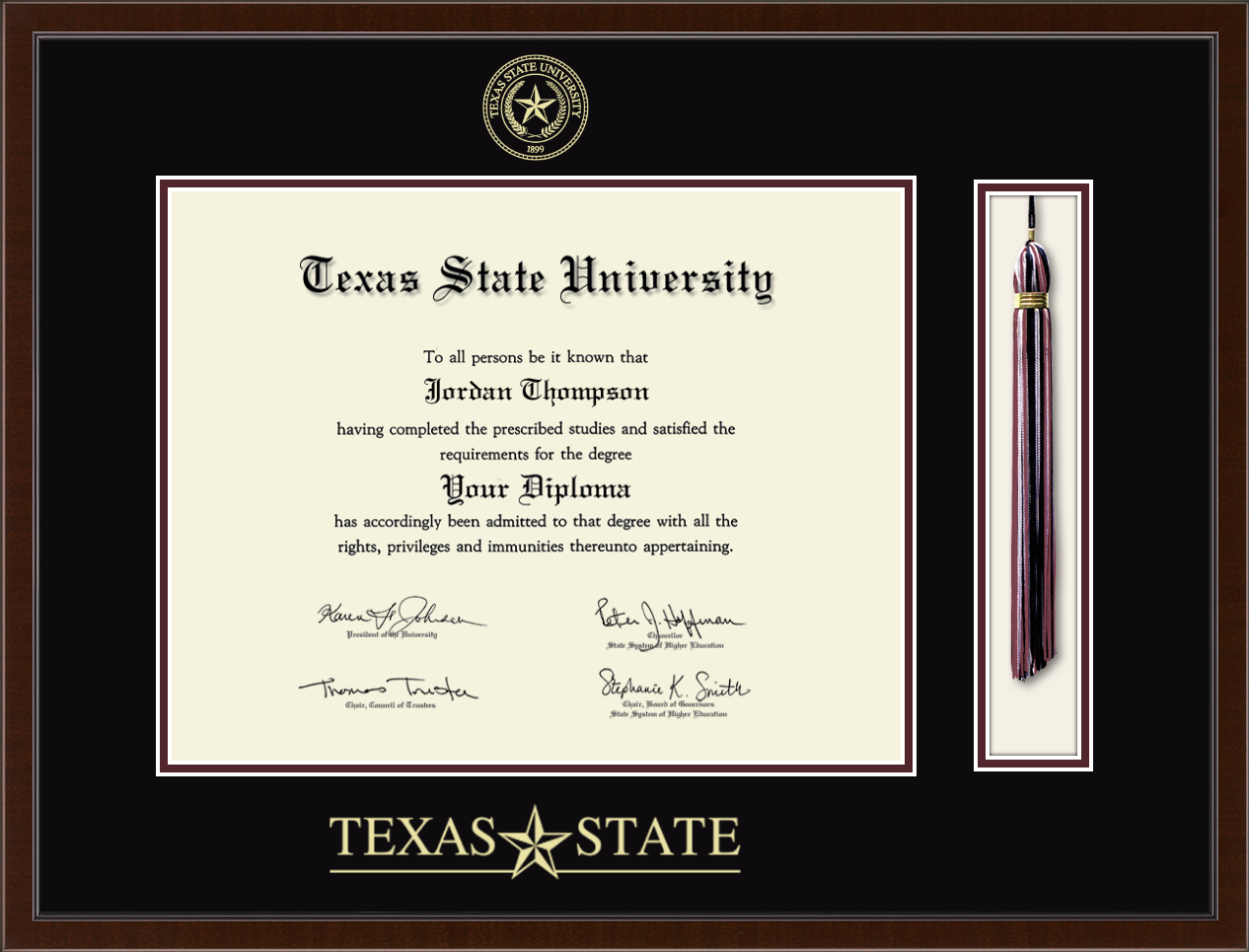 Texas State University Tassel Edition Diploma Frame in Delta - Item ...