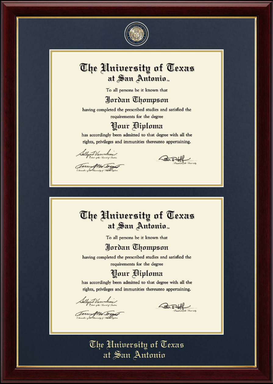 The University of Texas San Antonio Masterpiece Medallion Double ...