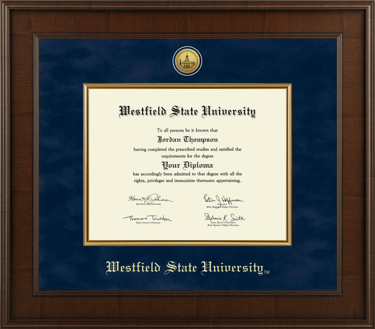 Northwestern University Diploma Frame