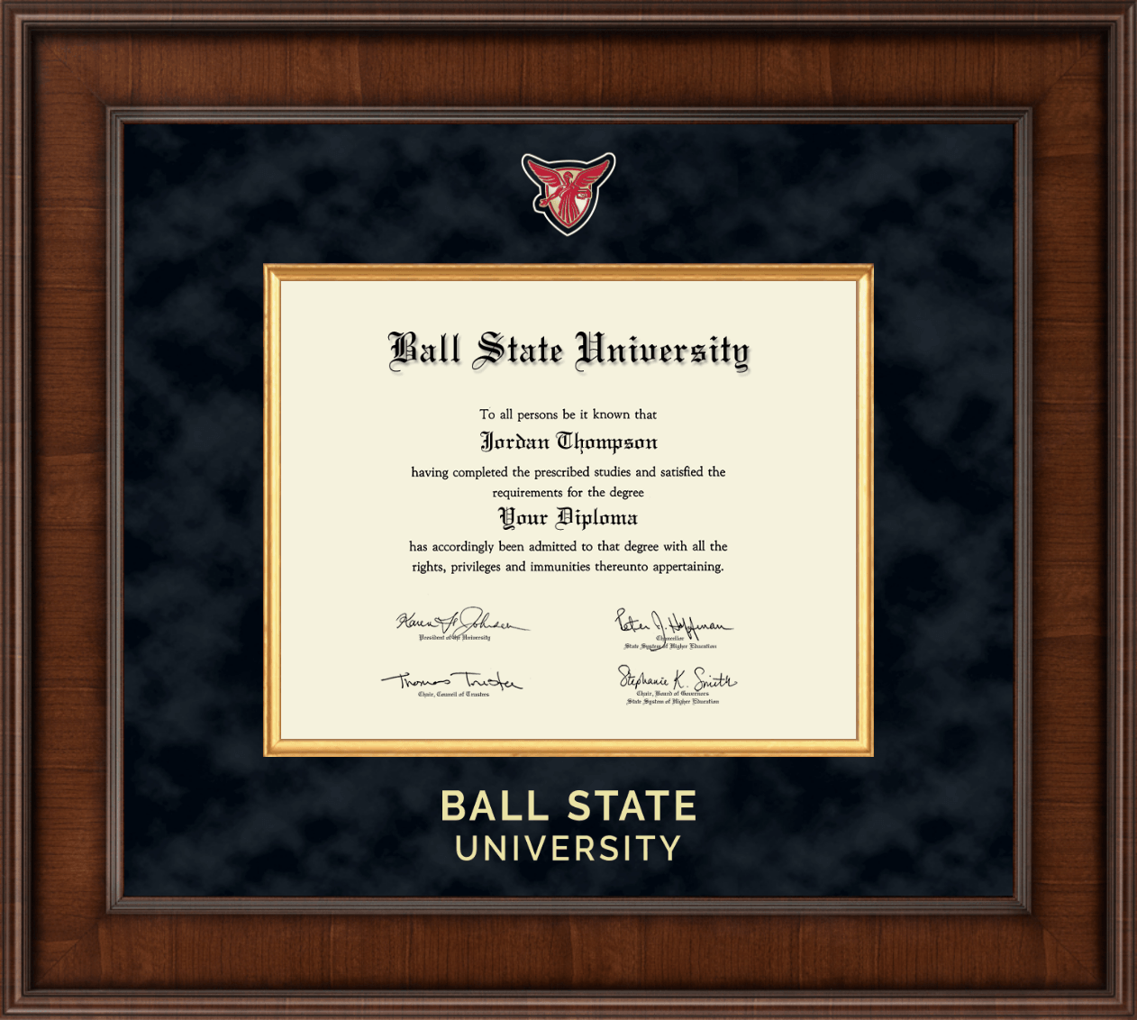 Ball State University Presidential Masterpiece Diploma Frame in Madison ...