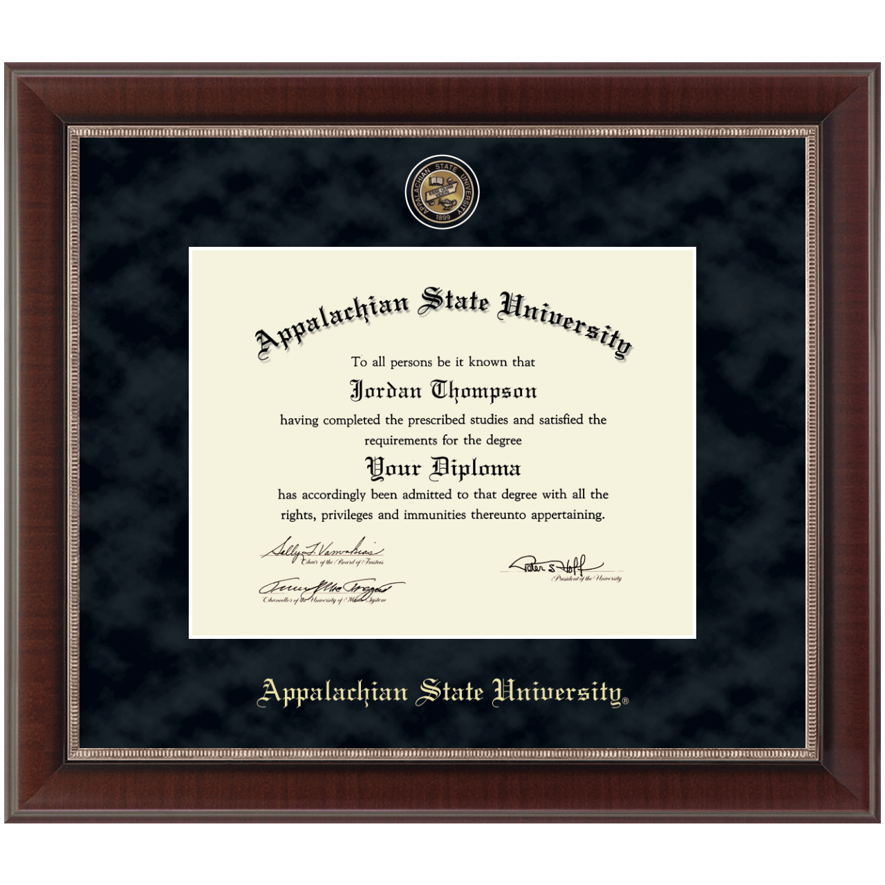 Regal Edition Diploma Frame in Chateau Appalachian State University ...