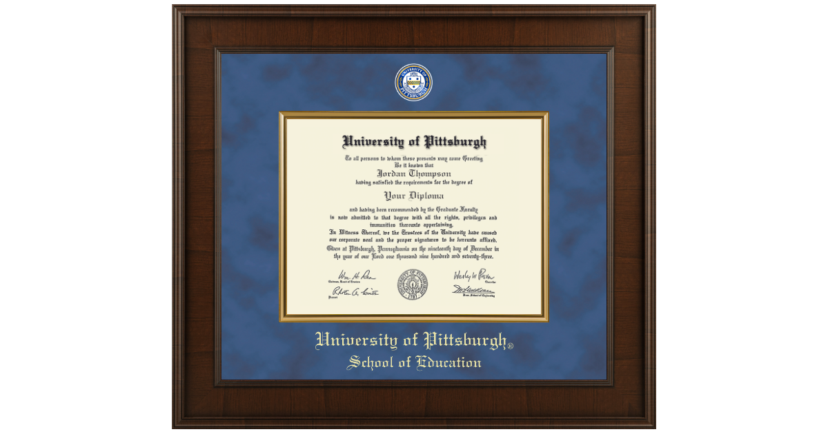 Presidential Masterpiece Diploma Frame in Madison University of ...