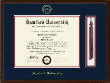 Samford University Diploma Frame | Church Hill Classics