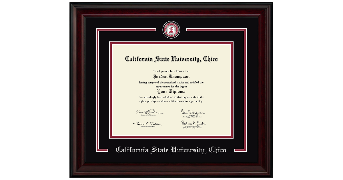 Showcase Edition Diploma Frame in Encore California State University ...