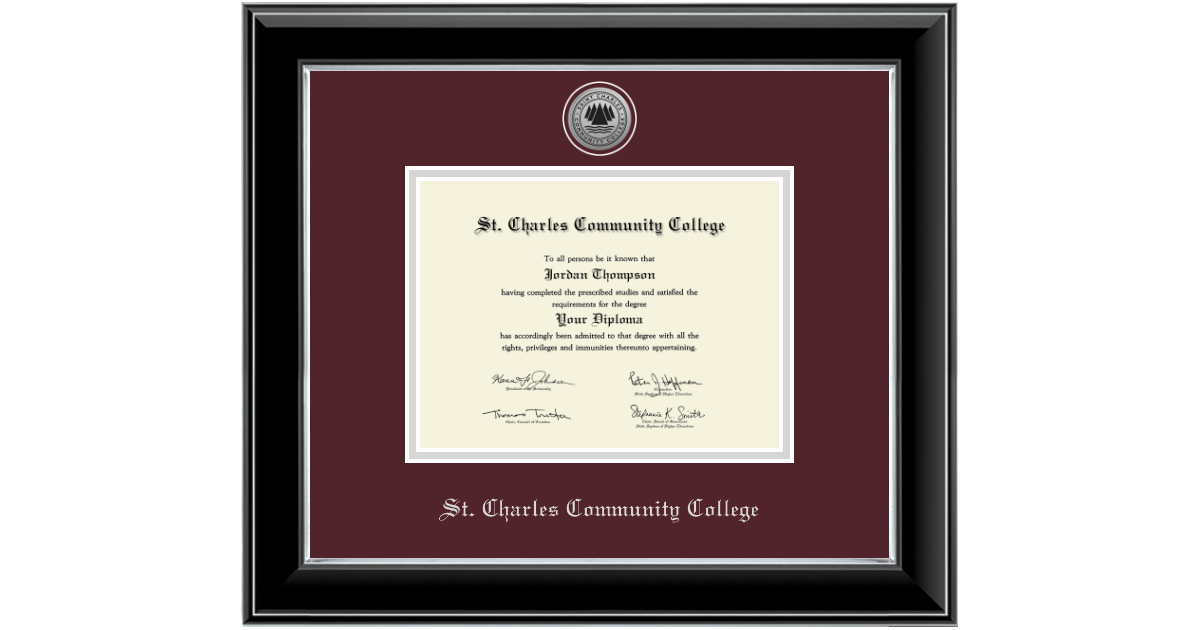 SCC Diploma Frames - Church Hill Classics