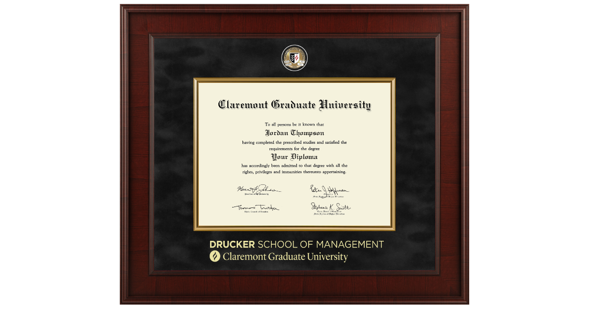 Pre-2024 Masters- Presidential Masterpiece Diploma Frame in Jefferson ...