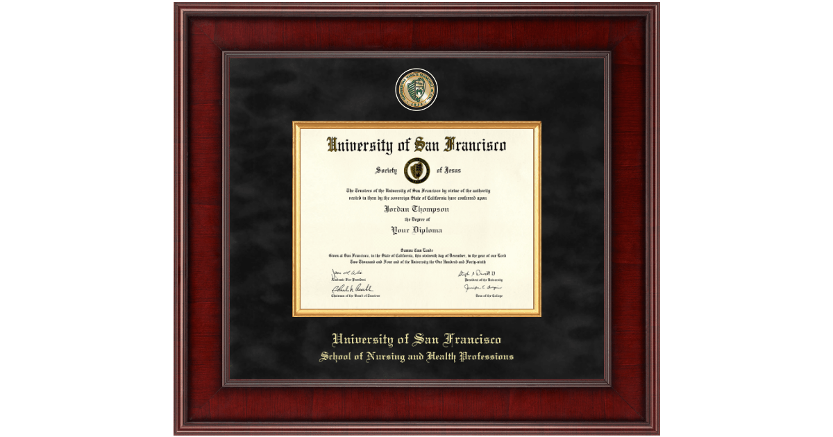 Presidential Masterpiece Diploma Frame in Jefferson University of San ...