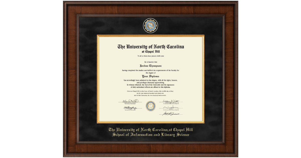 Presidential Masterpiece Diploma Frame in Madison University of North ...