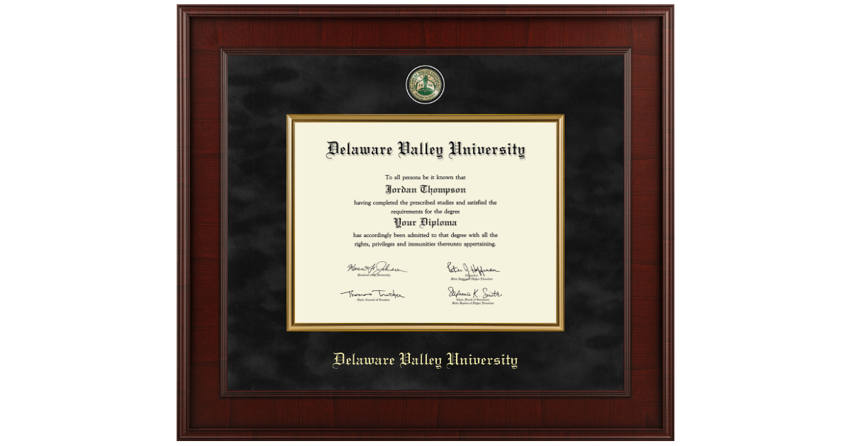 Presidential Masterpiece Diploma Frame in Jefferson Delaware Valley ...