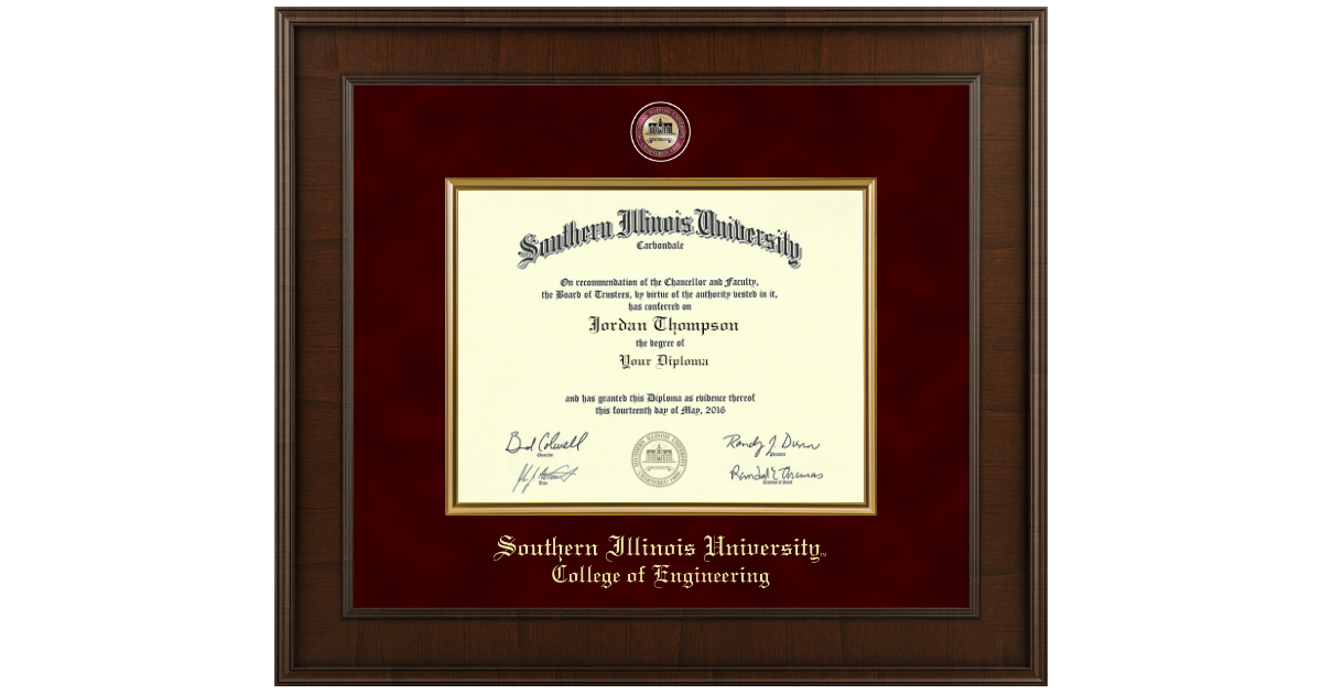 Presidential Masterpiece Diploma Frame in Madison Southern Illinois ...