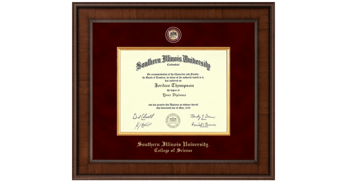 Presidential Masterpiece Diploma Frame in Madison Southern Illinois ...