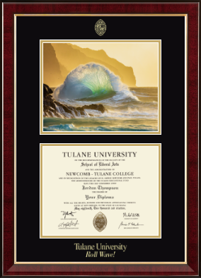 Tulane University Diploma Frame | Church Hill Classics