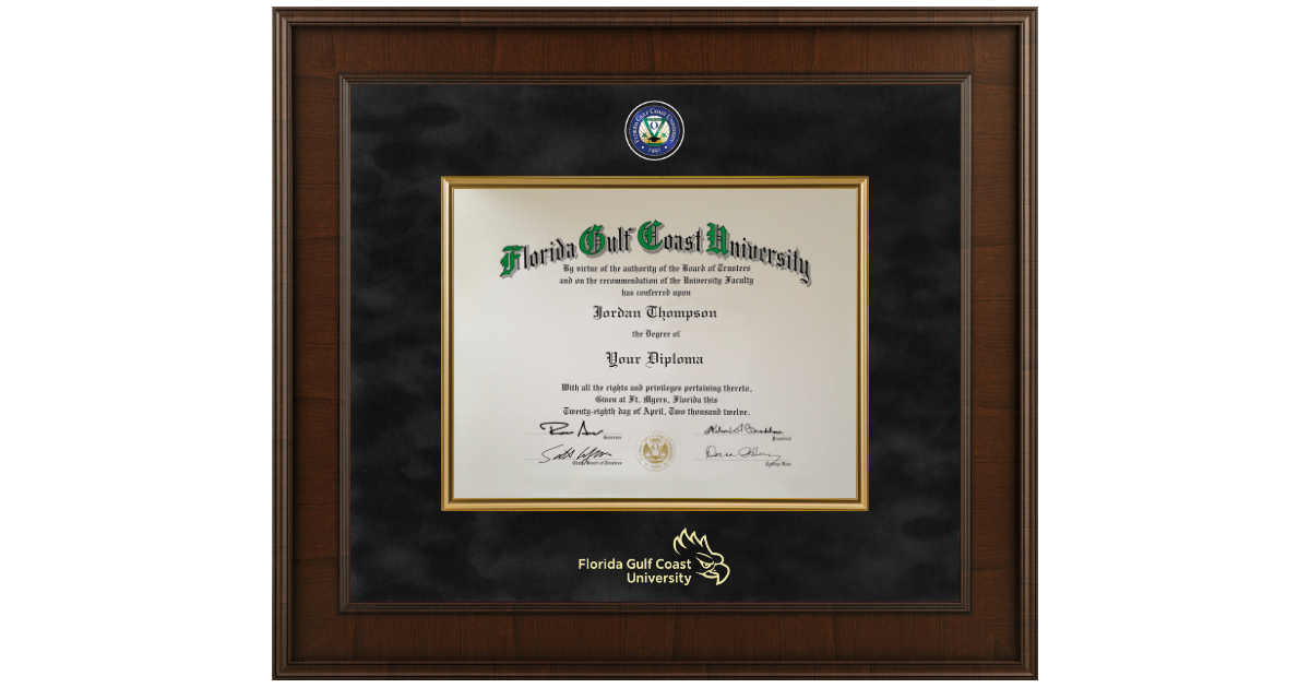 Presidential Masterpiece Diploma Frame in Madison Florida Gulf Coast ...