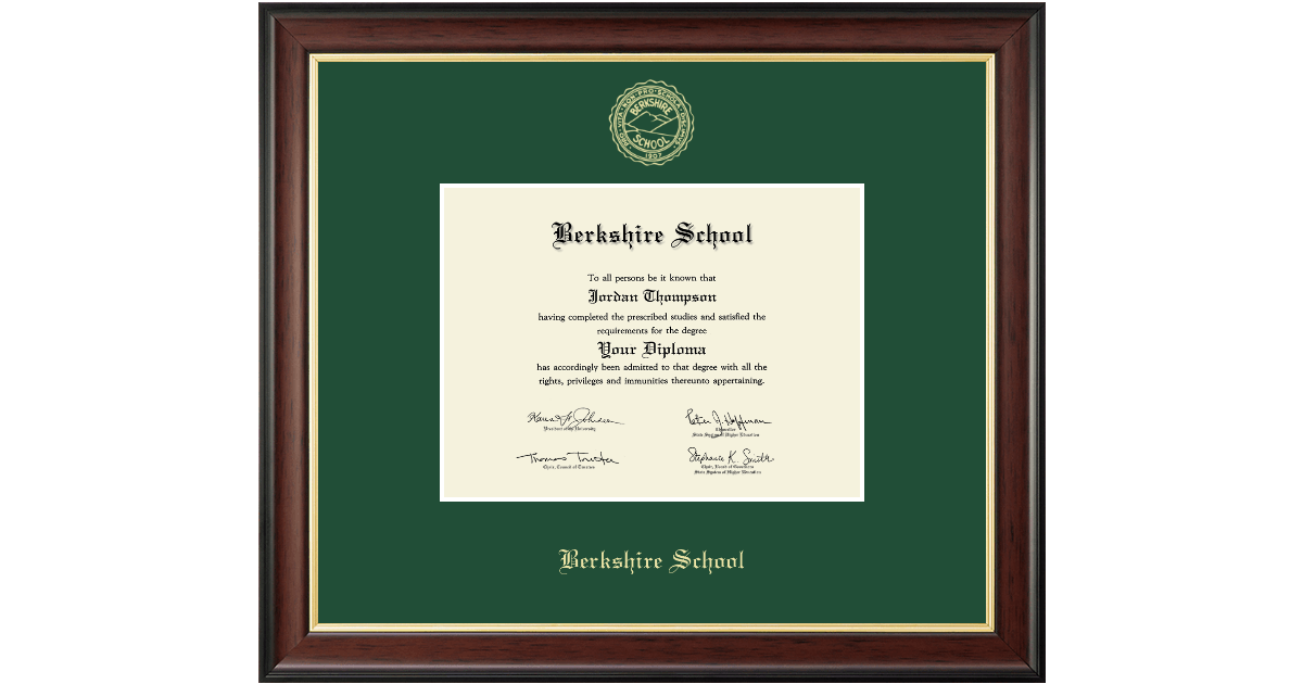 Gold Embossed Diploma Frame in Studio Gold Berkshire - Item #434448 ...