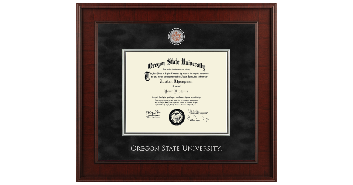 Pre-Dec 2016 Masters/PhD - Presidential Masterpiece Diploma Frame in ...