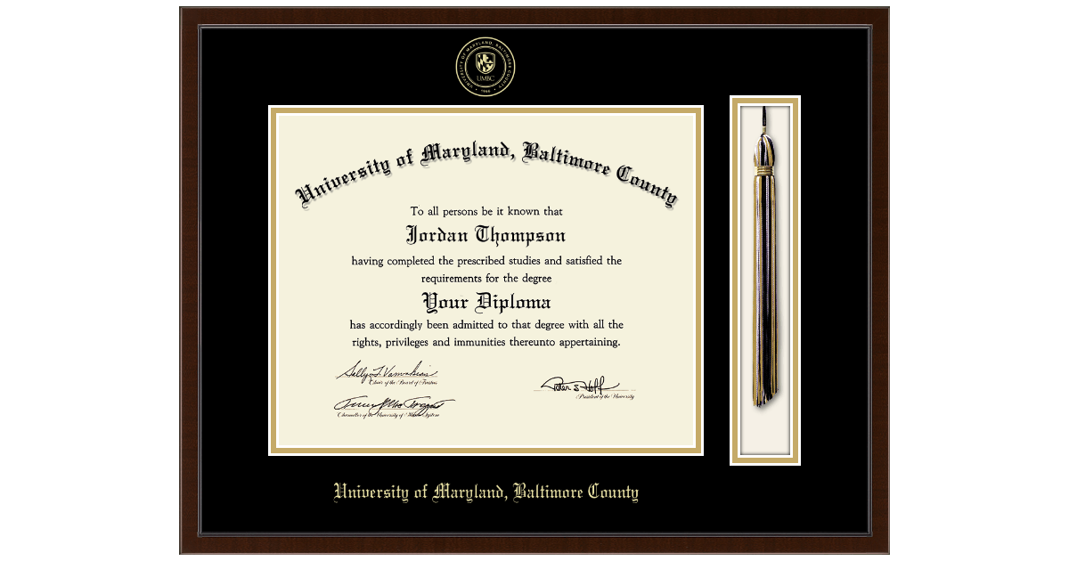 Tassel & Cord Diploma Frame in Delta University of Maryland, Baltimore ... Tassel & Cord Diploma Frame in Delta University of Maryland, Baltimore ...