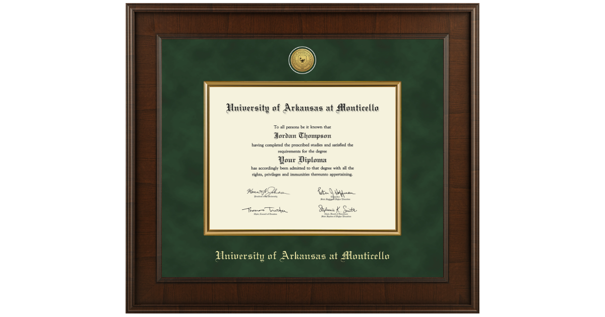 UAM - Diploma Frames - Church Hill Classics