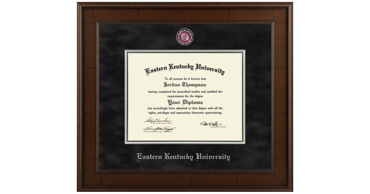 Eastern Kentucky University Diploma Frame | Church Hill Classics