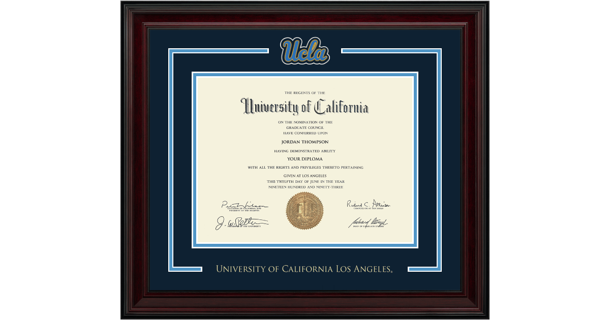 ucla diploma