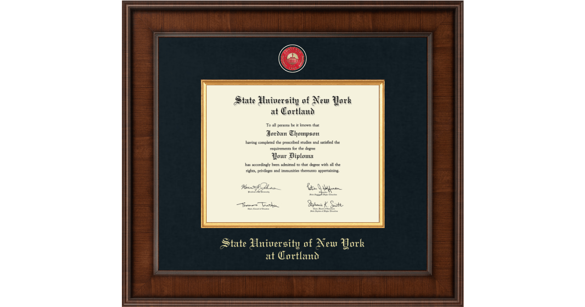 Presidential Masterpiece Diploma Frame in Madison State University of ...