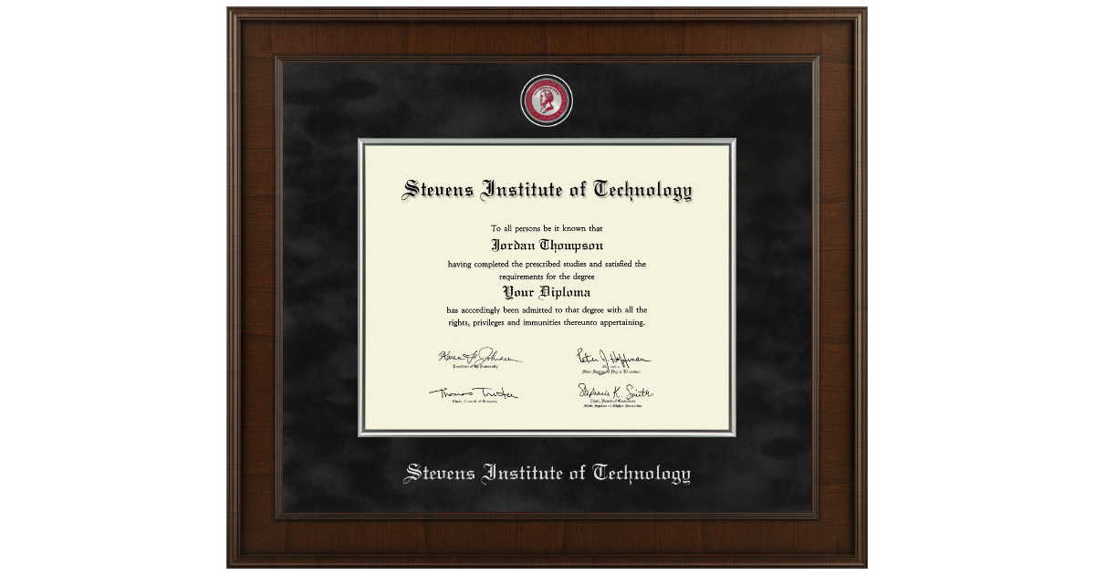 Presidential Masterpiece Diploma Frame in Madison Stevens Institute of ...