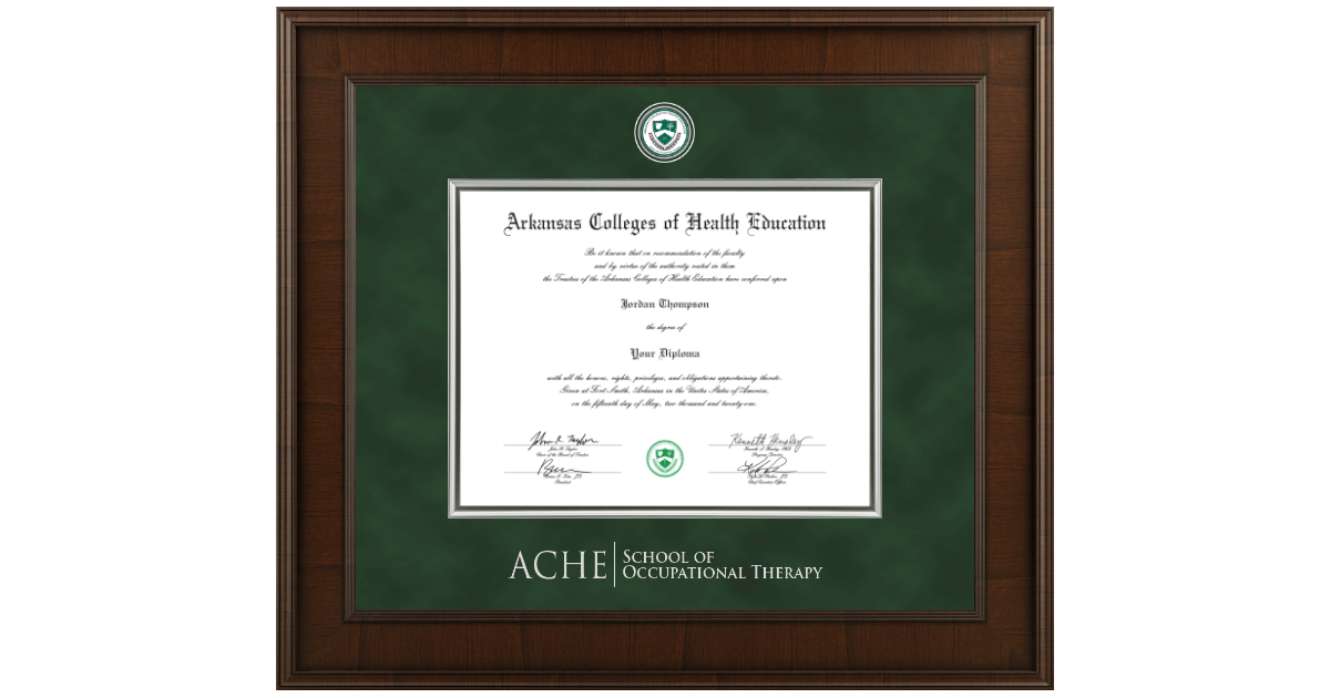 Occupational Therapy- Presidential Diploma Frame in Madison Arkansas ...