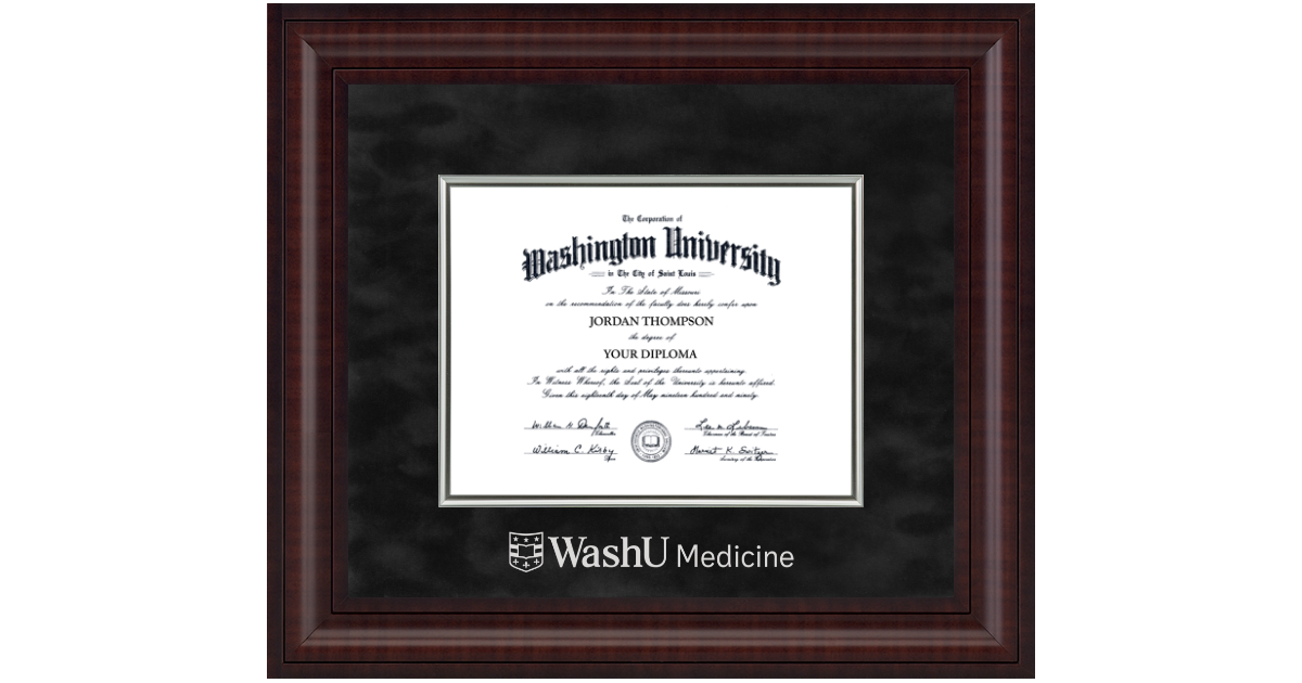 WUSTL School of Medicine Diploma Frames | Church Hill Classics