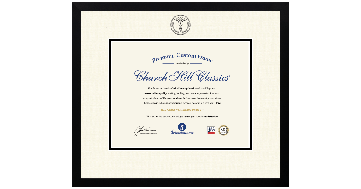 Doctor Diploma Frame