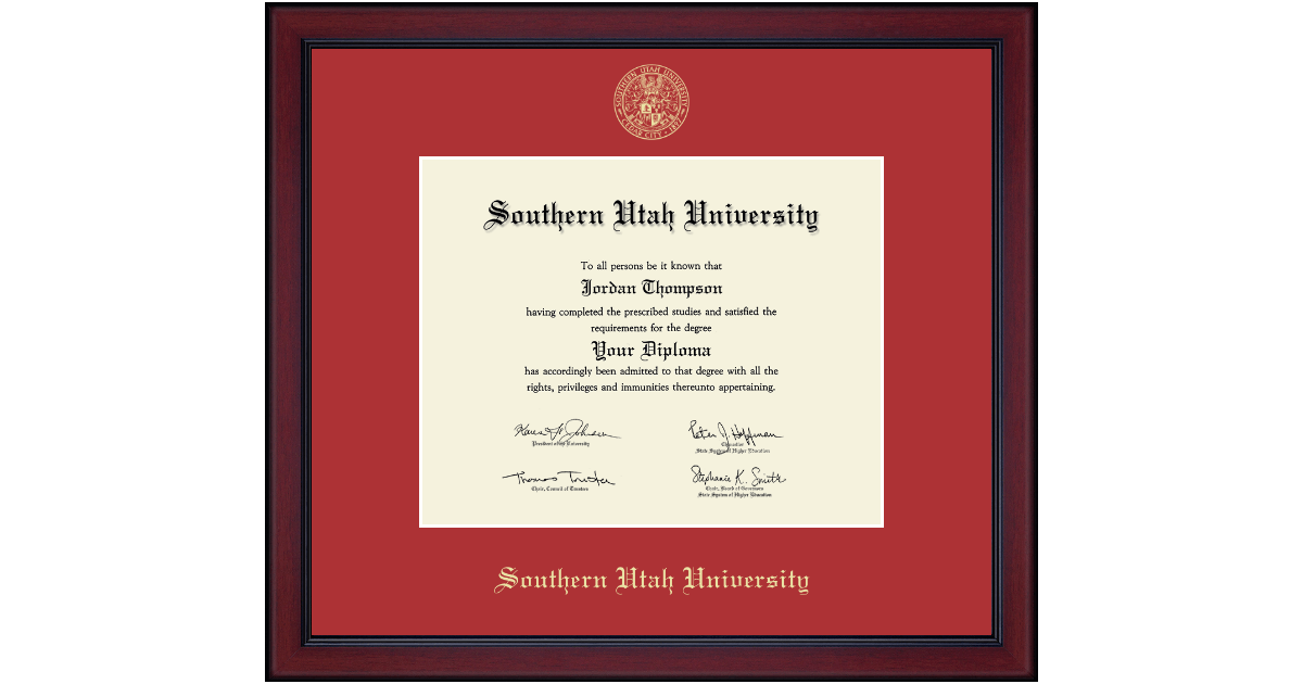 Gold Embossed Achievement Edition Diploma Frame in Academy Southern ...